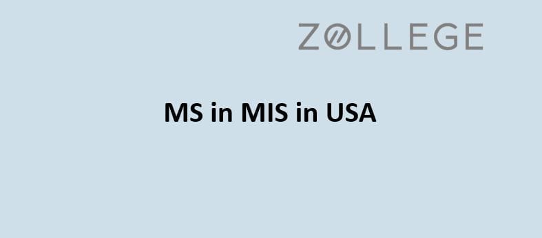 MS in MIS in USA: Top Universities, Fees, Eligibility, Scholarships and ...