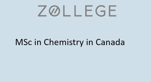 MSc in Chemistry in Canada: Top Universities, Fees, Admission ...