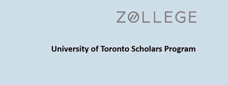 University of Toronto Scholars Program: Eligibility Criteria ...
