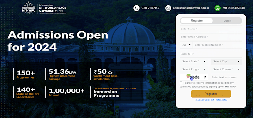 MIT-WPU Admission 2025: Application, Courses, and Fees, Selection ...