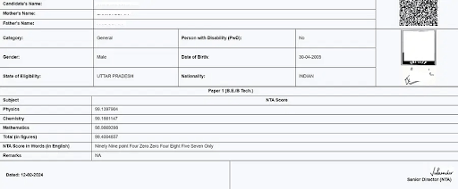 JEE Main Session 2 Result 2024 (April 25): Session 1 Result Out ...