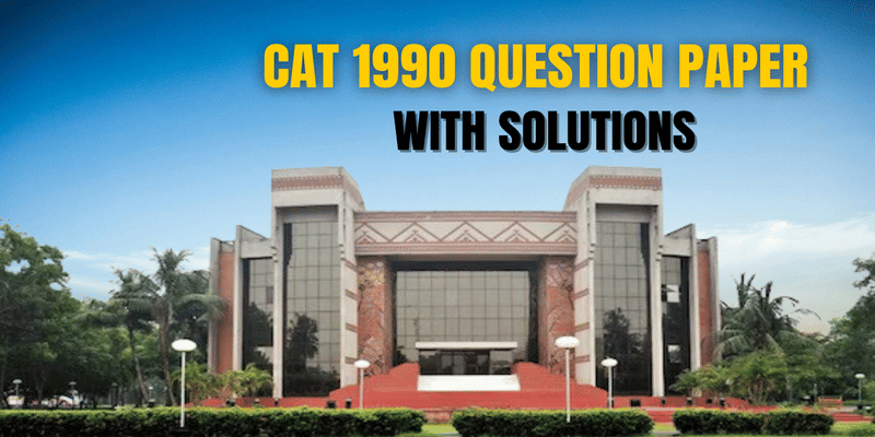 CAT 1990 Question Paper with Solution PDF