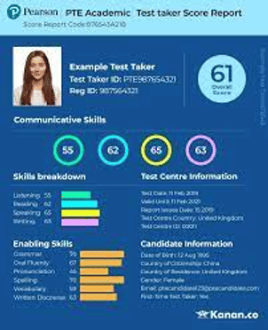 PTE Score Chart: Overall Score, Communicative Skills Score and Score ...