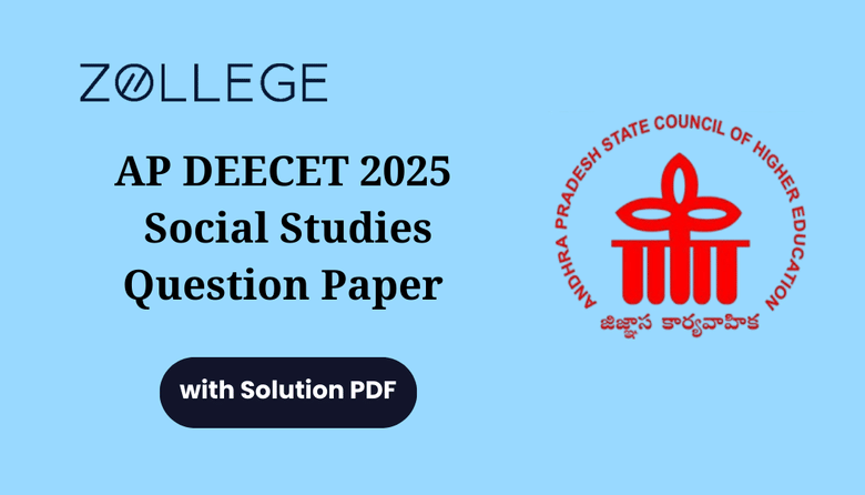 AP DEECET 2025 Social Studies Question Paper with Solution Pdf
