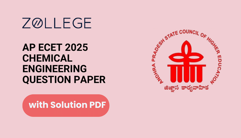 AP ECET 2025 Chemical Engineering Question Paper with Solution Pdf