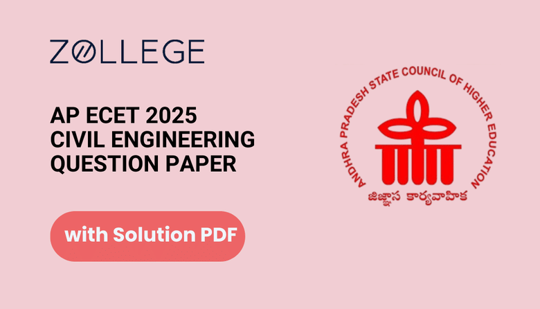 AP ECET 2025 Civil Engineering Question Paper with Solutions Pdf