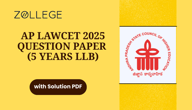 AP LAWCET 2025 5 Years LLB Question Paper with Solution Pdf