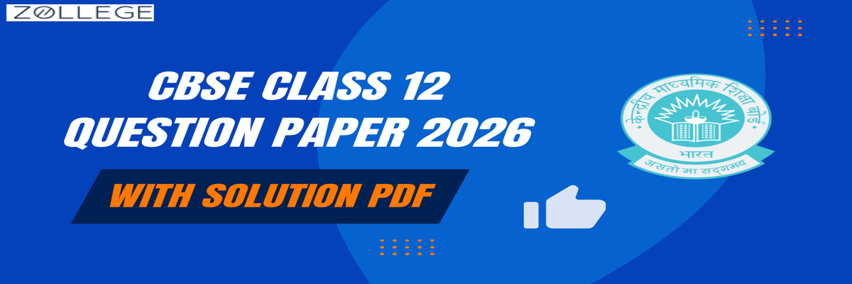 CBSE Class 12th Boards 2026 Question Paper: Set Wise Question Paper ...