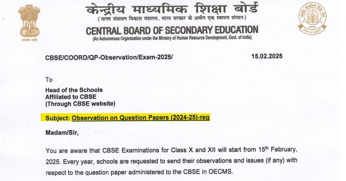 CBSE Exam 2025: Key Guidelines, Exam Dates, and Changes in Question ...
