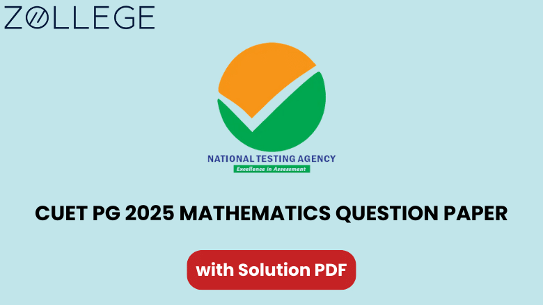 CUET PG 2025 Mathematics Question Paper with Solution PDF
