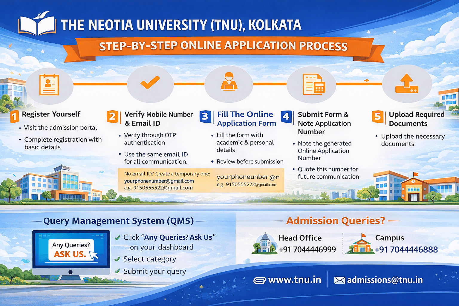 The Neotia University Admission 2026: Courses, Fees, Application ...