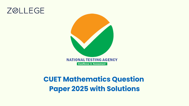 CUET 2025 Mathematics Question Paper Download Answer Key and Solution PDF