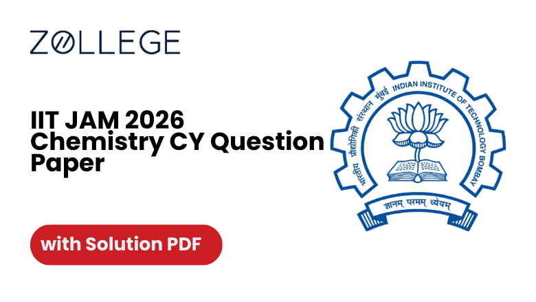 IIT JAM Chemistry (CY) Question Paper 2026 with Solutions