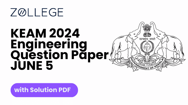 KEAM 2024 Question Paper with Answer Key PDF for Question paper (June 5 ...