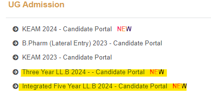 KLEE 2024: Second Phase Option Confirmation for 3-year and 5-year LLB Starts, Check Schedule Here