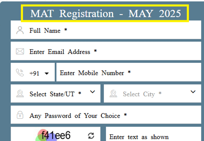 MAT 2025 May Registration Begins; Direct Link for Registration, Exam ...