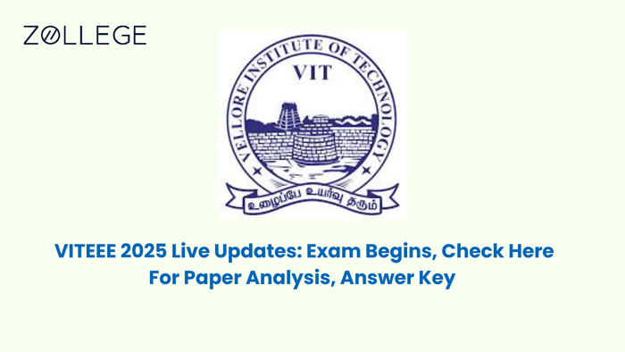 VITEEE 2025 Live Updates: Exam Begins, Check Here For Paper Analysis ...