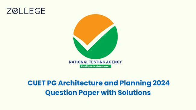 CUET PG Architecture and Planning Question Paper 2024: Download ...