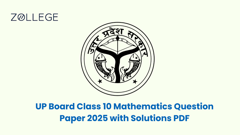 UP Board Class 10 Mathematics Question Paper 2025 with Solutions Code ...