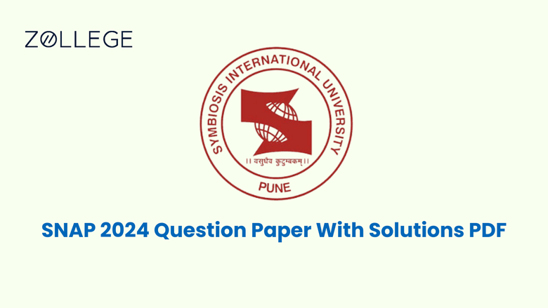 SNAP 2024 Question Paper : Download SNAP Question Paper with Solutions PDF