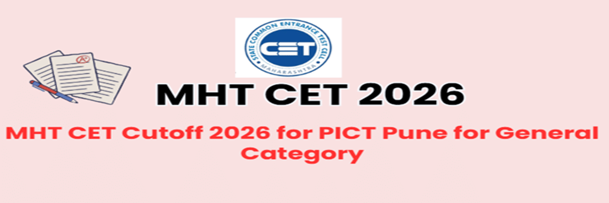 MHT CET Cutoff 2026 for PICT Pune for General Category