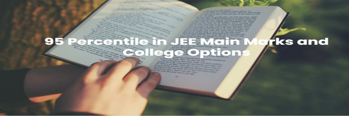 95 Percentile in JEE Main Marks and College Options
