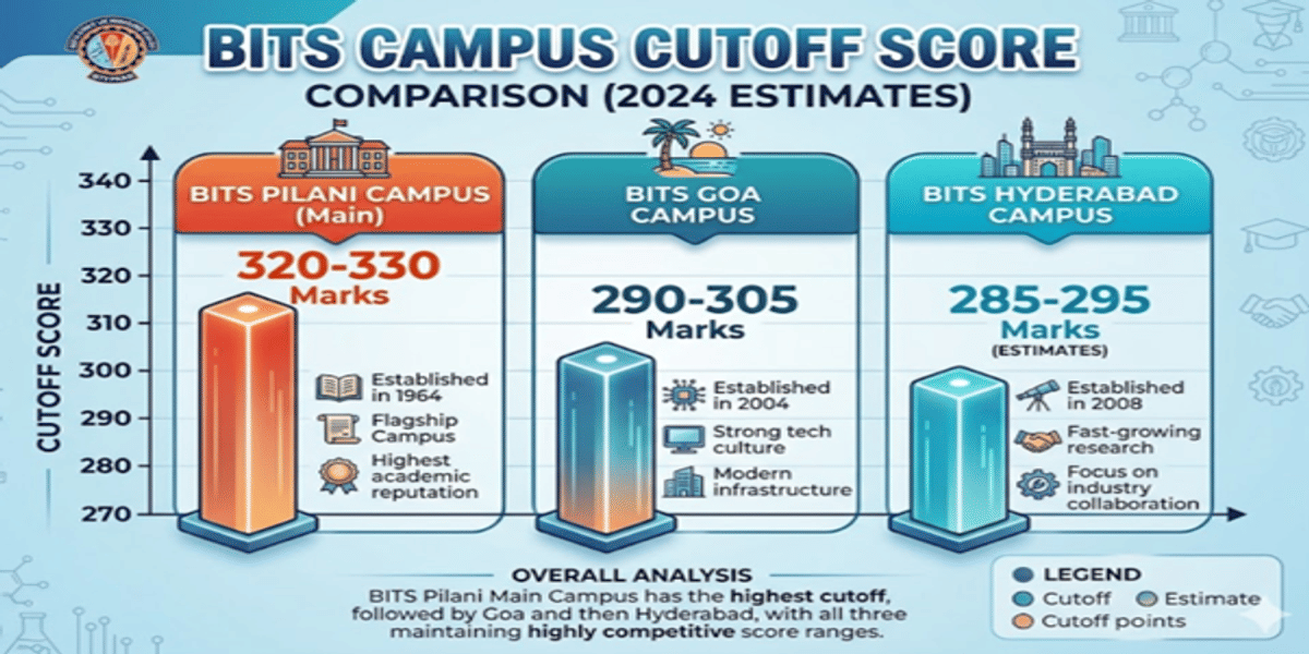 BITS Goa CSE Cutoff in BITSAT and Previous Years Trends