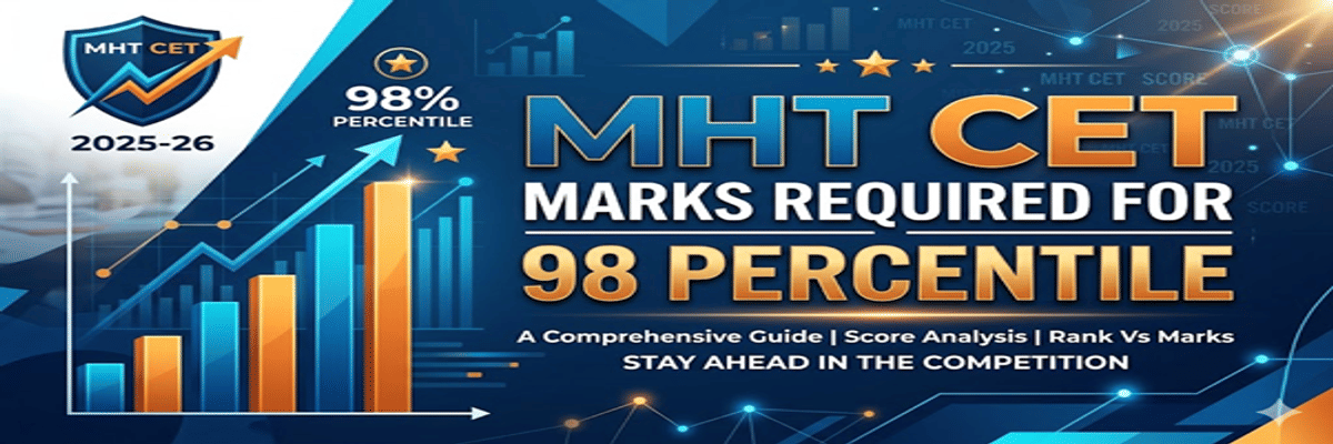 MHT CET Marks Required for 98 Percentile