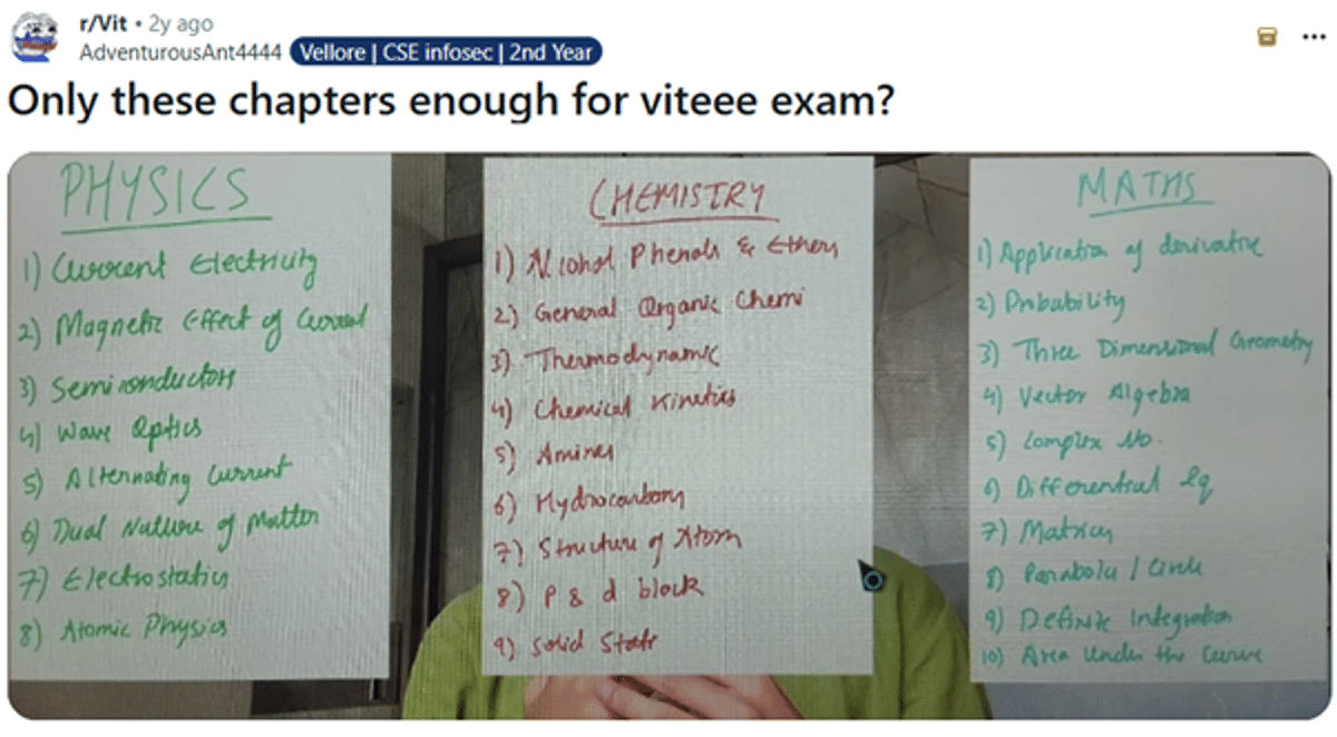 VITEEE Maths Syllabus 2026: Download PDF, Check Topic Wise Weightage ...