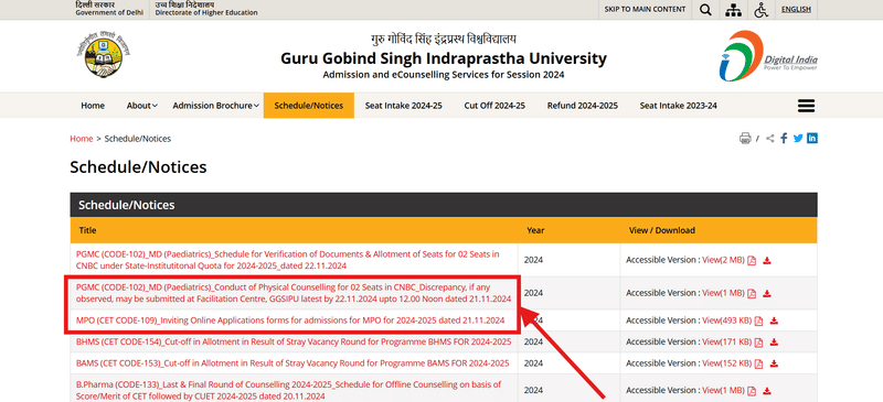 IPUCET 2024: Registrations Open For Master Of Prosthetics & Orthotics ...