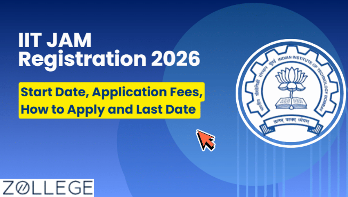 IIT JAM Registration 2026: Registration Date, Application Form ...