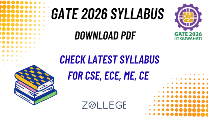 GATE 2026 Syllabus: Download PDF, Check Topic Wise Syllabus & Subject ...