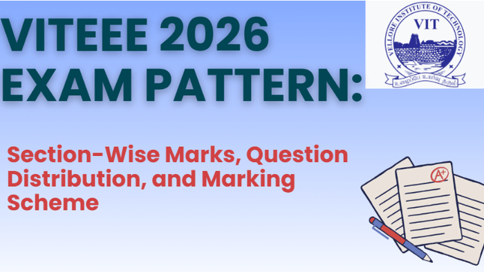 VITEEE Exam Pattern 2024 (Out): Check Marking Scheme, Total Marks ...