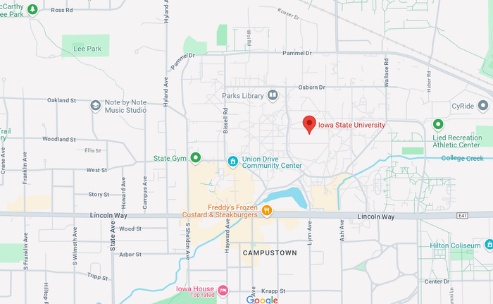 Iowa State University- Ranking, Courses, Fees, Deadlines, and Scholarships