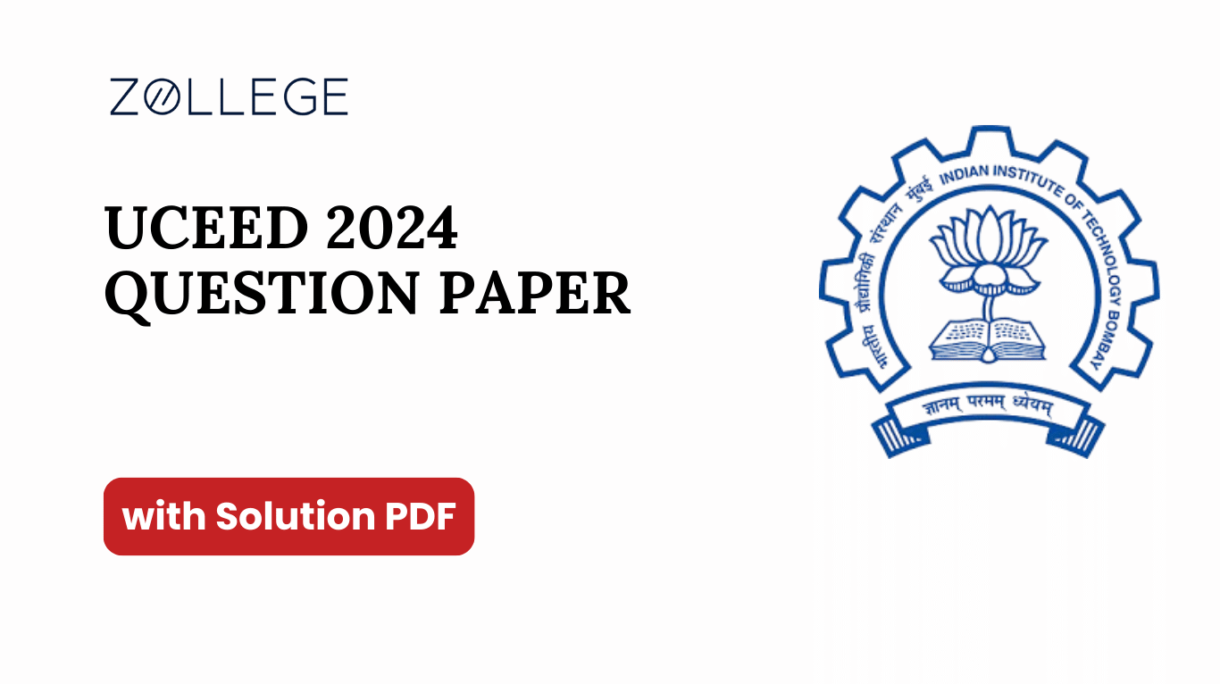 UCEED 2024 Question Paper with Answer Key and Solutions PDF