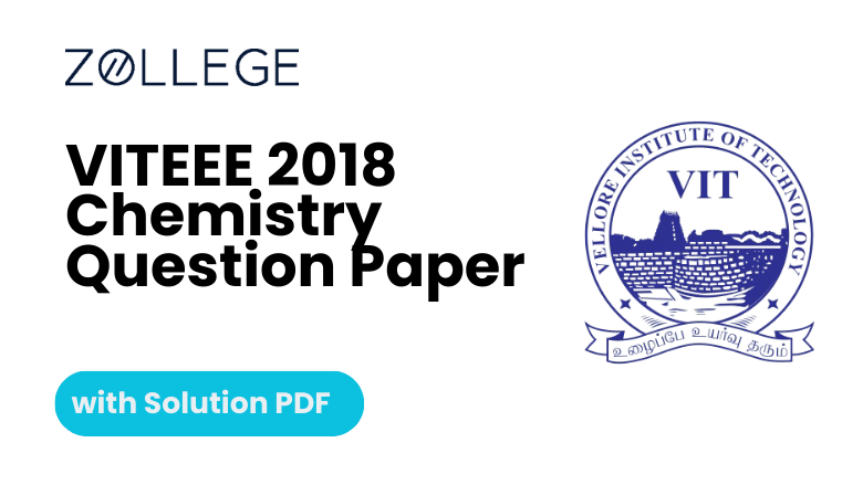 VITEEE 2018 Question Paper with Answer Key PDF for Chemistry