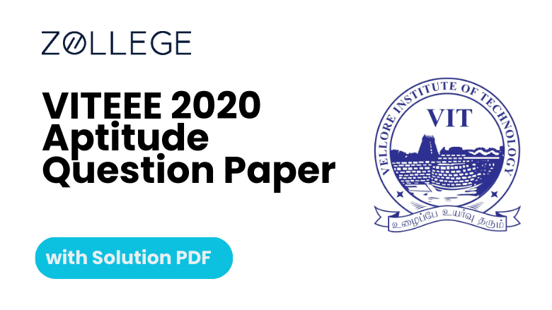VITEEE 2020 Question Paper with Answer Key PDF for Aptitude