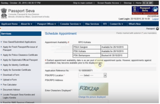 Check List of Documents Required for PCC