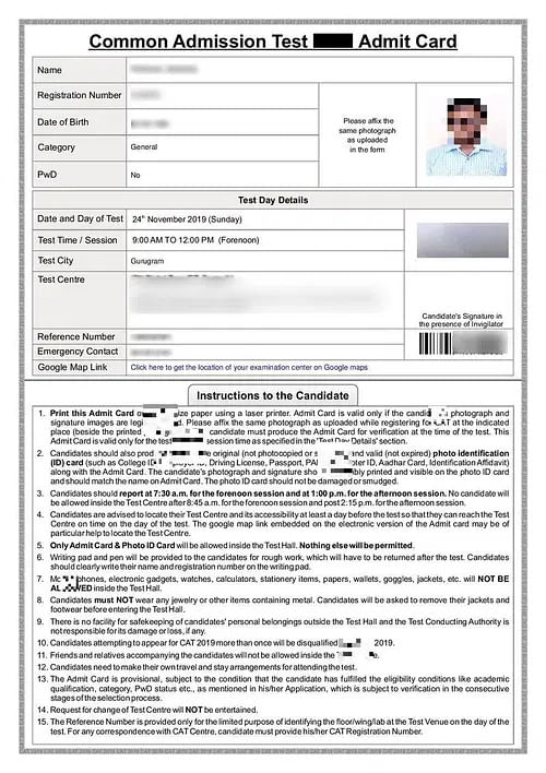 CAT Admit Card 2024: Admit Card on November 5, Direct Link to Download