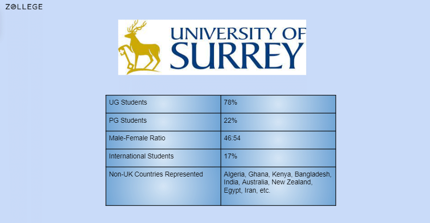 University of Surrey Admissions: Acceptance Rate, Requirements, and ...