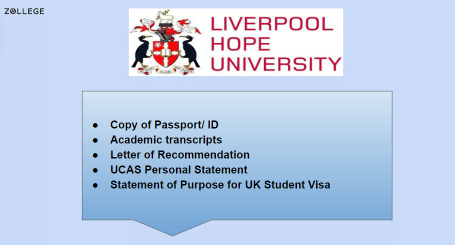 Liverpool Hope University Admissions: Application Deadline, Entry ...