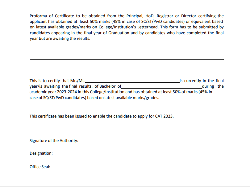 CAT Exam Eligibility 2024: Qualifications, Age Limit, Reservation