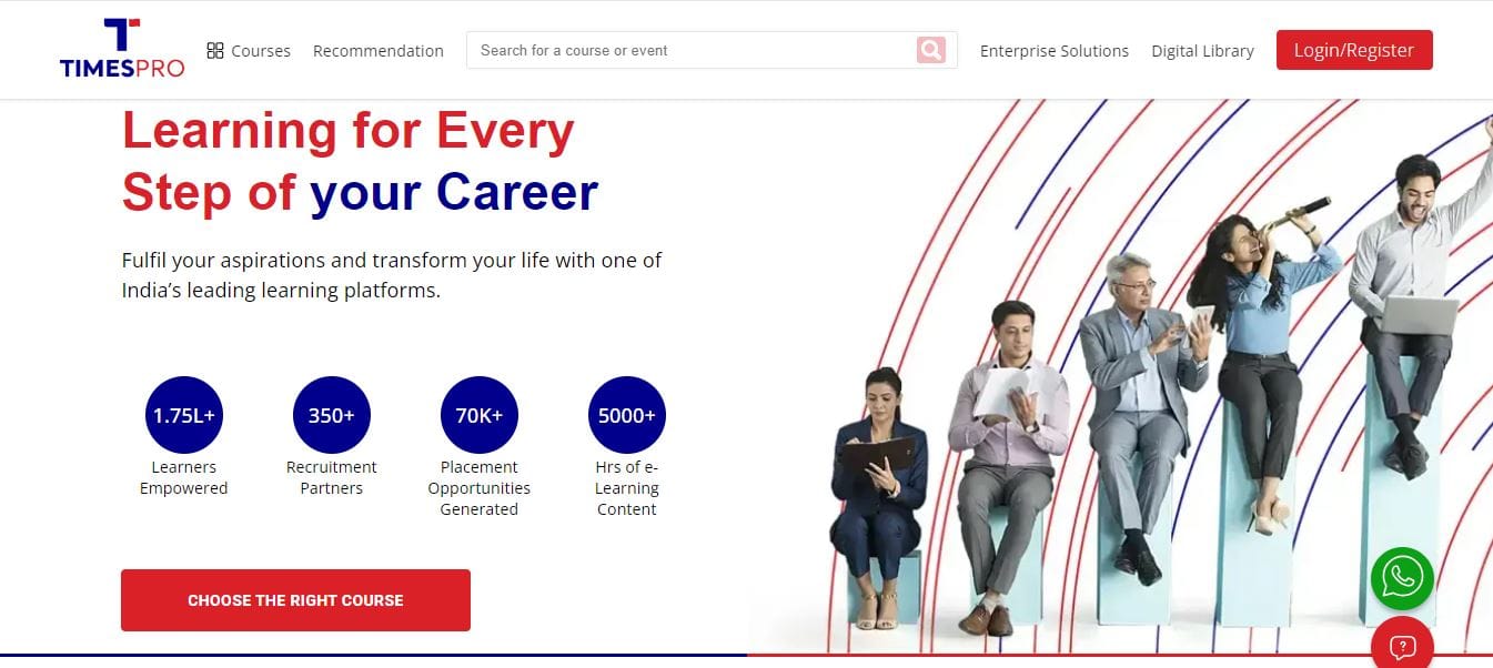 Times Pro New Delhi: Fees, Admission 2025, Courses, Cutoff, Ranking ...